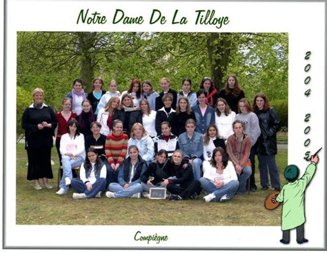 Photo de classe PE1 de 2005 Lycée Professionnel Notre dame De La