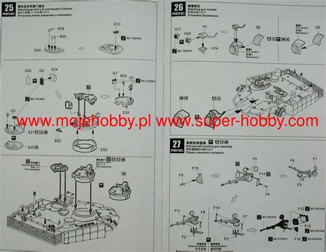 Pla Main Battle Tank Ztz96b Meng Model Ts034