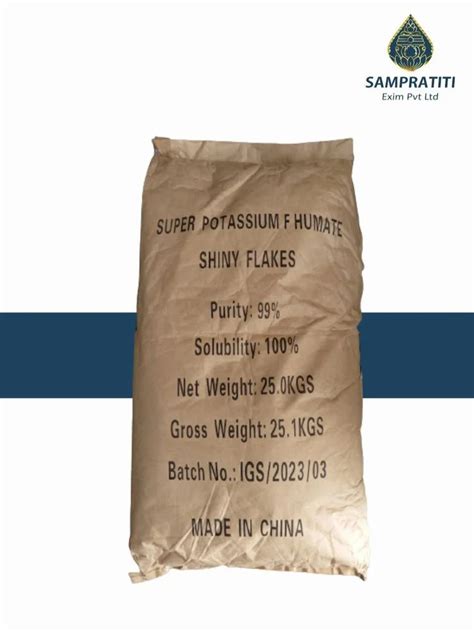 25 Kg Bag Granules Potassium Humate Flakes At ₹ 42kg In Ahmedabad Id