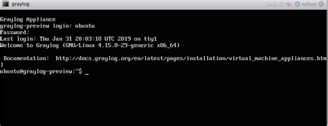 gray log default username and password not working graylog central