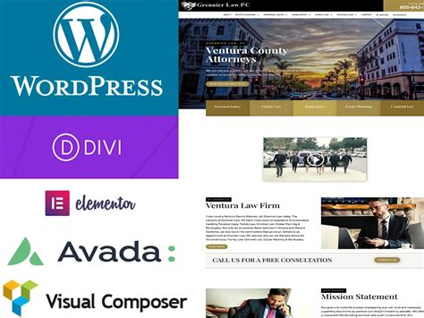 elementor elementor pro wpbakery visual composer gutenberg divi