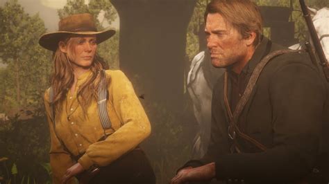 Rdr2 Sadie Enjoyed Riding With Arthur Rare Camp Interaction Reddeadredemption Youtube
