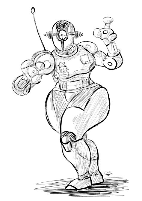 Assaultron Aka Robo Wife By Telly Bot On Deviantart