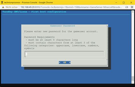 Proxmox Minecraft Server Lxc Container Turnkey Tutorial Technium