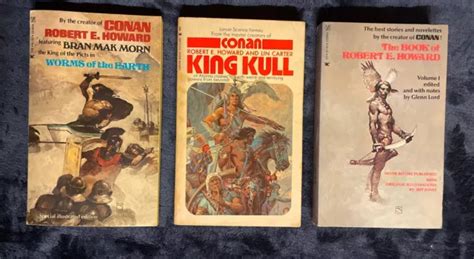 Lot Robert E Howard King Kull Worms Of The Earth Livre De Robert E Howard Pks Eur 20 67