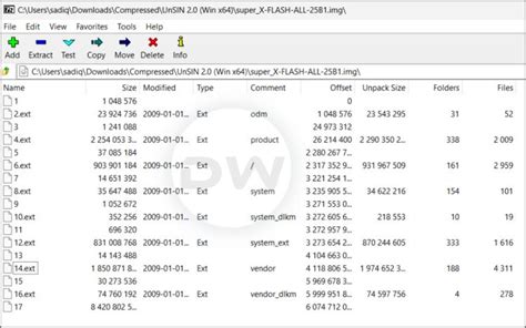How To Convert Sony Sin Stock Firmware Files To Img Format Droidwin