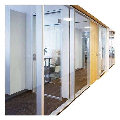 Office Demountable Modular Partitions System Aluminum Partition Wall