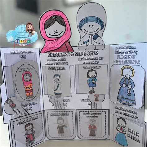 Lapbook Dia Da Mulher Loja Tudo Para O Professor Dia Da Mulher