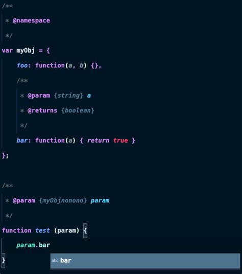 Javascript JSDoc Reference Object Variable In Type Stack Overflow