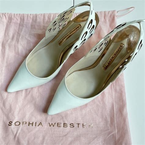 Sophia Webster Shoes Sophia Webster White Wing Poshmark