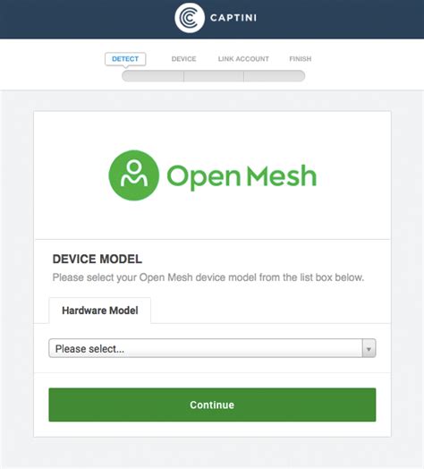 Open Mesh Activation Process Captini Partner Zone