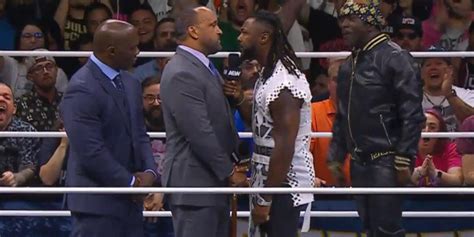 Swerve Strickland Says Hes Not 100 Would Say Shelton Benjamin Is His