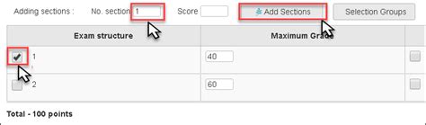 Exam Structure Tomax Instructor Support