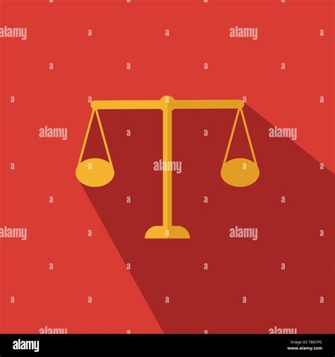 Icono De Signo De Escalas Vector Ilustraci N Plana Imagen Vector De