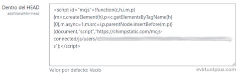 Cómo Agregar Un Formulario Popup Mailchimp En Moodle Evirtualplus