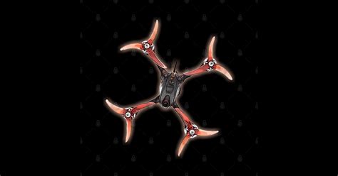 Fpv Freestyle Drone Racing Drawing Artwork Freestyle Drone Sticker