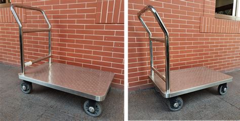 Stainless Platform Push Cart 500 Kgs Lazada Ph