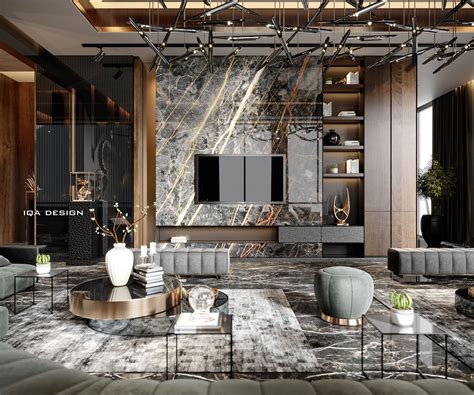 Some Spaces Of Our Interior Design For Villa In Dubai Ahmed Iqa