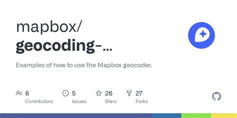 Github Mapbox Geocoding Example Examples Of How To Use The Mapbox Geocoder