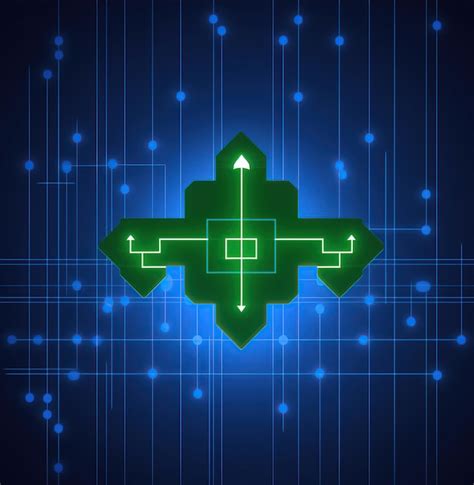Premium Ai Image Technology Background