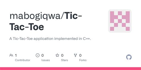 Github Mabogiqwa Tic Tac Toe Program