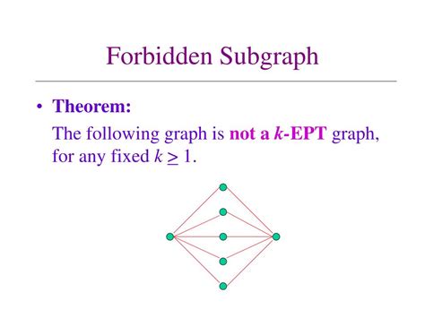 Ppt The K Edge Intersection Graphs Of Paths In A Tree Powerpoint