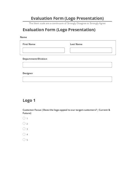 Manage Evaluation Form Logo Presentation Airslate