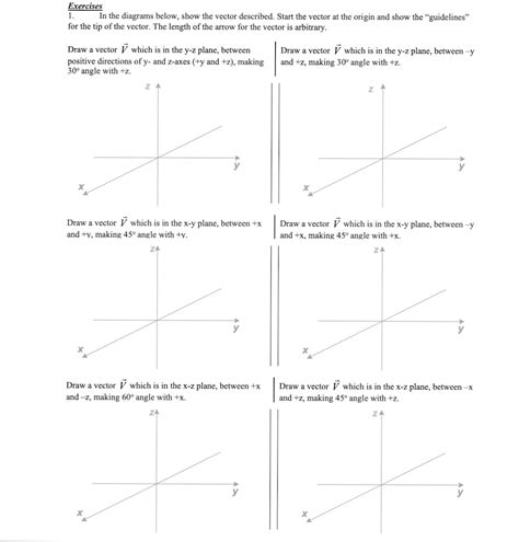 Solved ExercisesIn The Diagrams Below Show The Vector Chegg Com