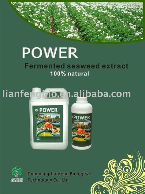 Liquid Plant Food Fertilizer Fermneted Seaweed Extract Plant Safe