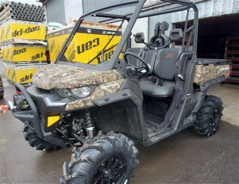Ceci Est Le Can Am Defender Xmr Avec Gauvreau Ski Doo