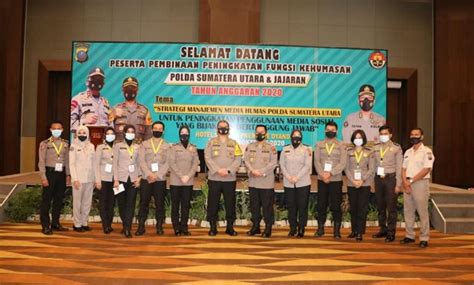 Gelar Pelatihan Peningkatan Fungsi Kehumasan Kapolda Sumut