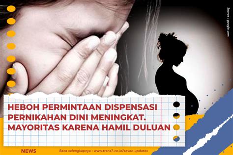 TRANS7 Heboh Permintaan Dispensasi Pernikahan Dini Meningkat