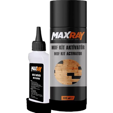 2k Mdf Kit Aktivatör Hızlı Yapıştırıcı Maxray Kimya