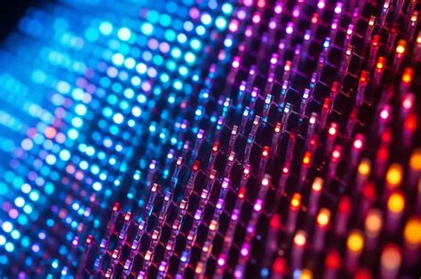 Premium Photo Closeup Rgb Led Diode From Led Tv Or Led Monitor Computer Screen Display Panel