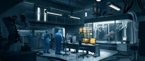 Artstation Human Experiment Lab Sci Fi Architecture Labs Art