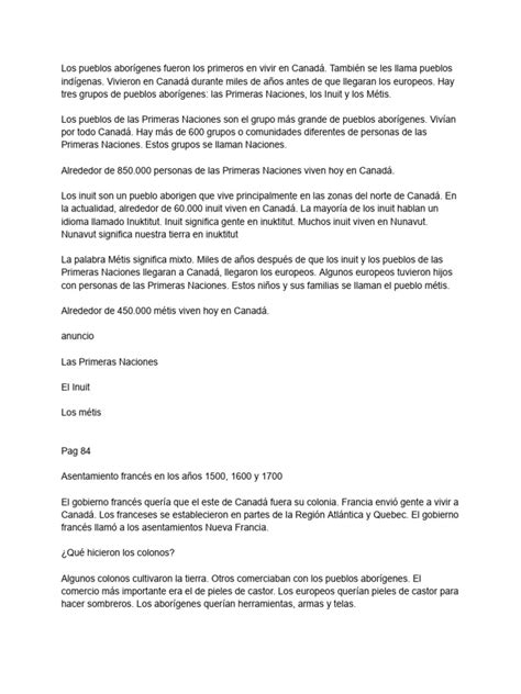 Lenguage Pdf Provincias Y Territorios De Canadá Canadá