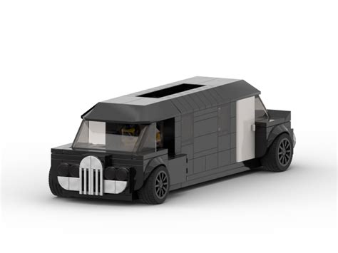 Lego Moc Limousine By Bricksoul Rebrickable Build With Lego