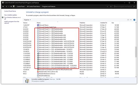 Can You Delete Old Microsoft Visual C Redistributable 2015 Later