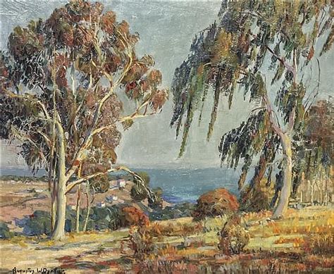Sold Price Augustus Dunbier American 1888 1977 Coastal Eucalyptus September 4 0113 11