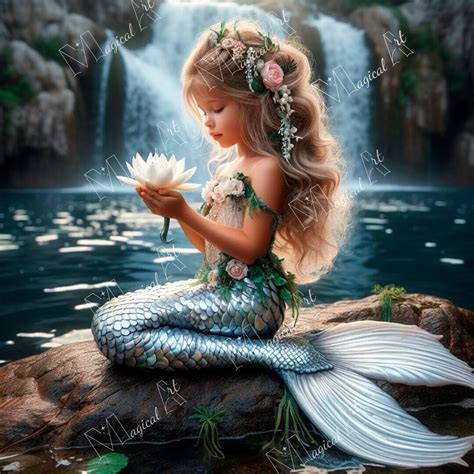 Fantasy Digital Mermaid Art Realistic Mermaid Photography Digital
