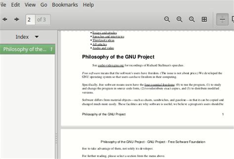 quickly convert web pages and html files to pdf from linux command line