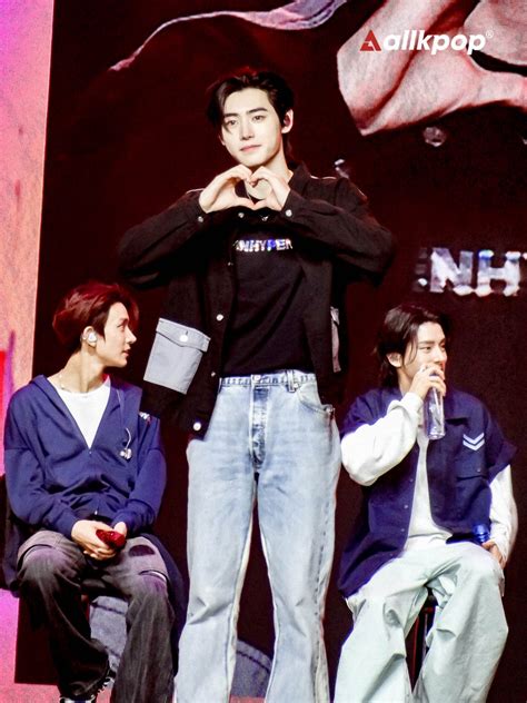 Photos Enhypen At The A Sweet Experience Bench Fun Meet Allkpop