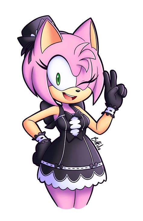 Gothic Amy Amy Rose Amy The Hedgehog Amy
