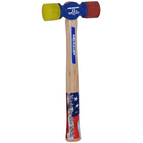 Vaughan 12 Oz Smooth Face Rubber Head Wood Rubber Mallet Sf12 At