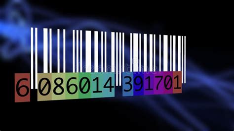 tracking bar code identification sticker label barcodes number motion