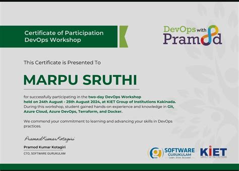 Devops Azure Cloudcomputing Learninganddevelopment Marpu Sruthi