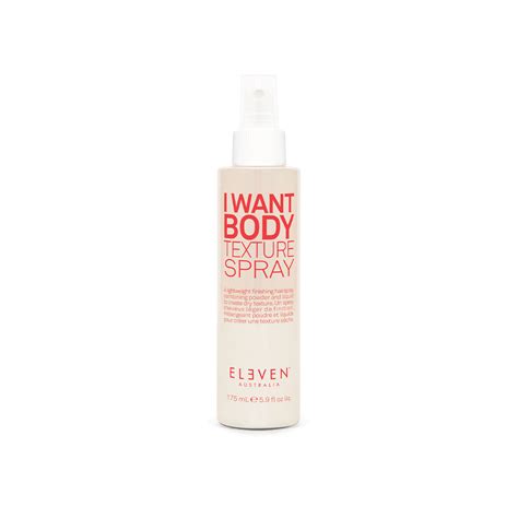 Eleven I Want Body Volume Texture Spray Susan Collins Home Of Hair