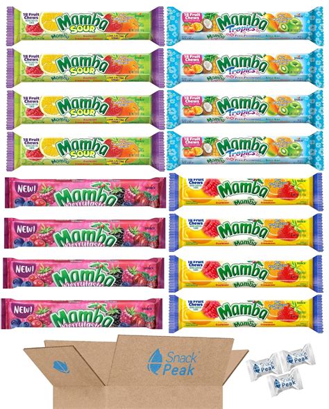Mamba Sticks Snack Peak Variety T Box 16 3 Brick
