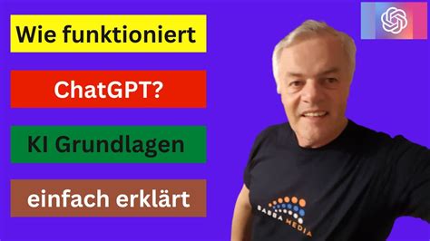 Chatgpt Was Ist Das Ki Grundlagen Einfach Erkl Rt Youtube
