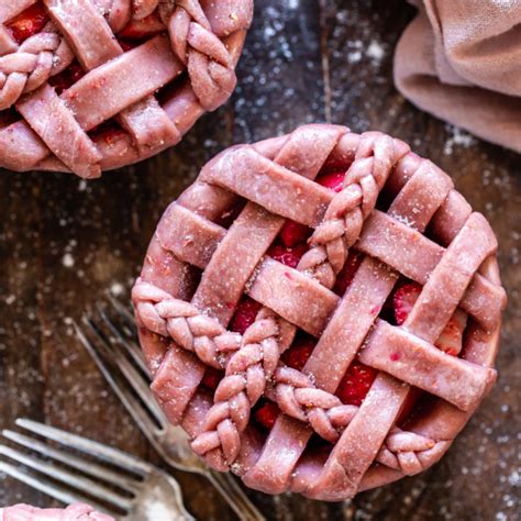 Vegan Raspberry Mini Pies Delight Fuel